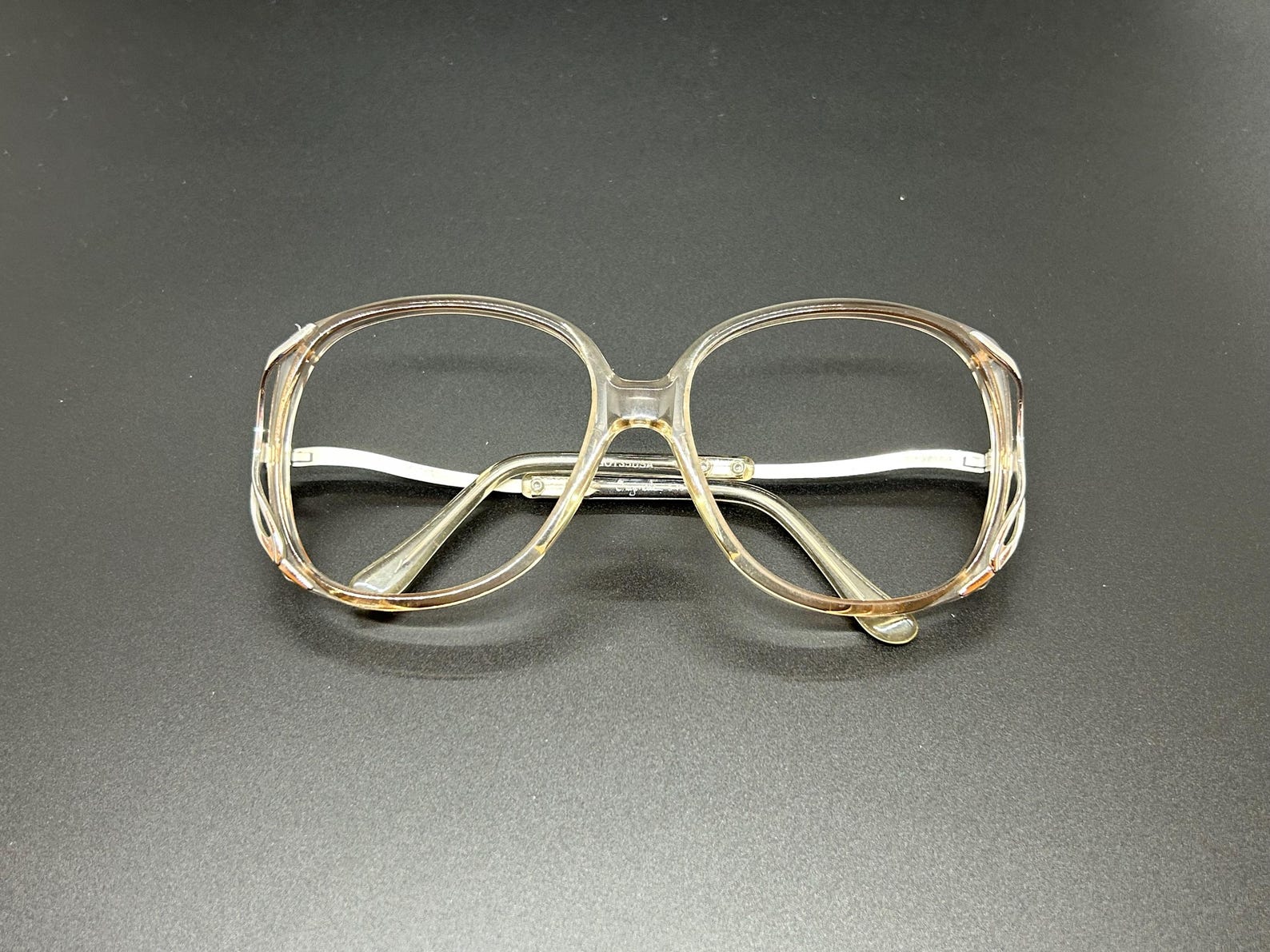 Vintage 80s Drop Arm Eyeglasses | New Old Stock | 70s Oversized ...