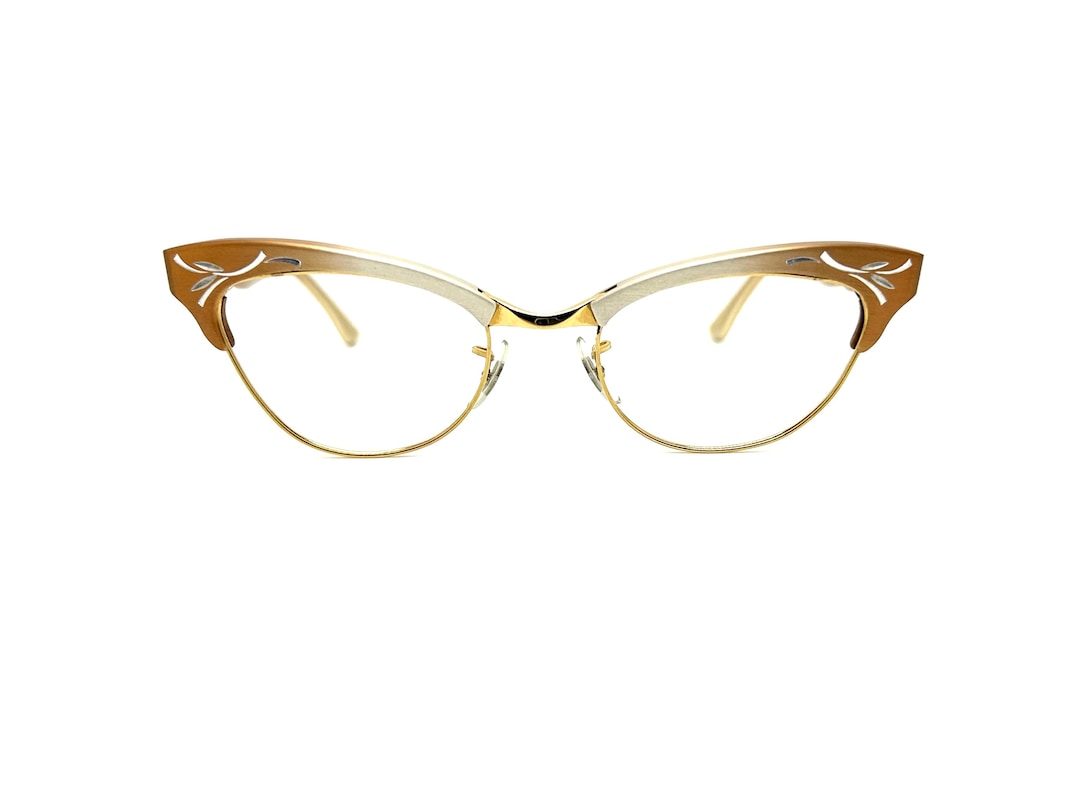 50s Cat Eye Eyeglass Frames | New Old Stock | B & L Cat Eye Eyeglasses ...