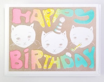 2 Cat SVG File 2nd Birthday SVG Cat SVG Second Birthday Kitty Cat Party ...