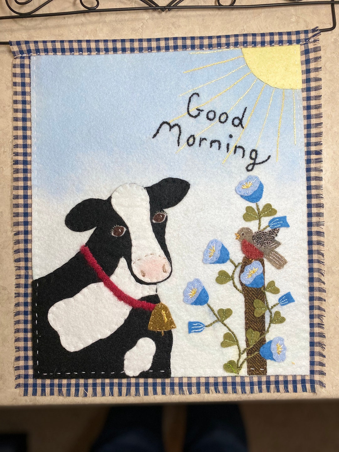Good Morning Flag - Etsy