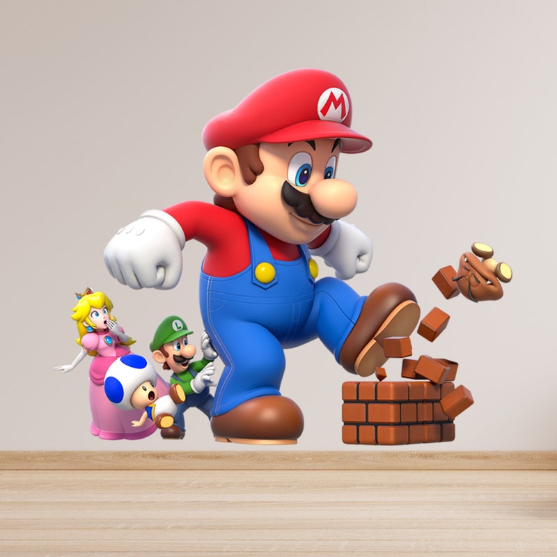 Super Mario 3d World Stickers - Etsy