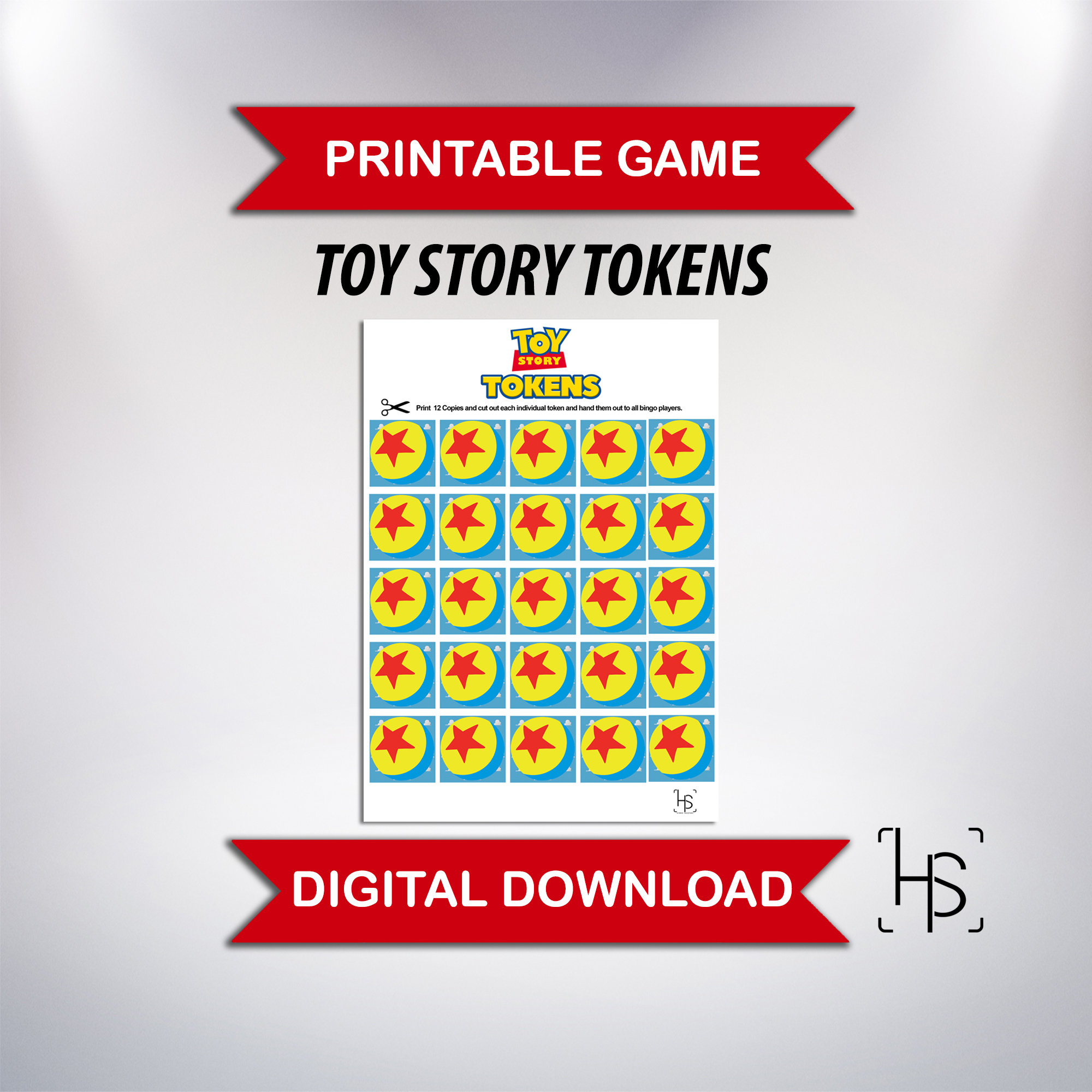 Toy Story Bingo Game for Kids Party Up To 10 Players Birthday | Etsy