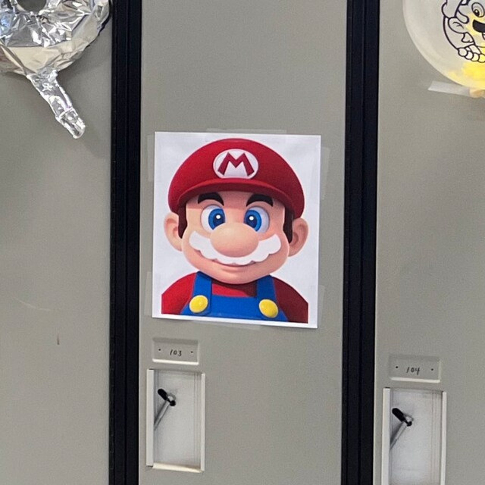 Pin the Moustache on Super Mario Fun Birthday Party Celebration Event ...