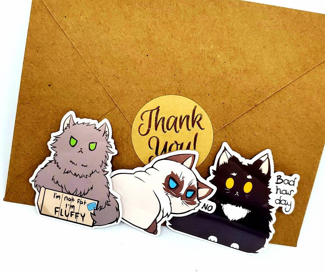 Grumpy Cat Thank You Card