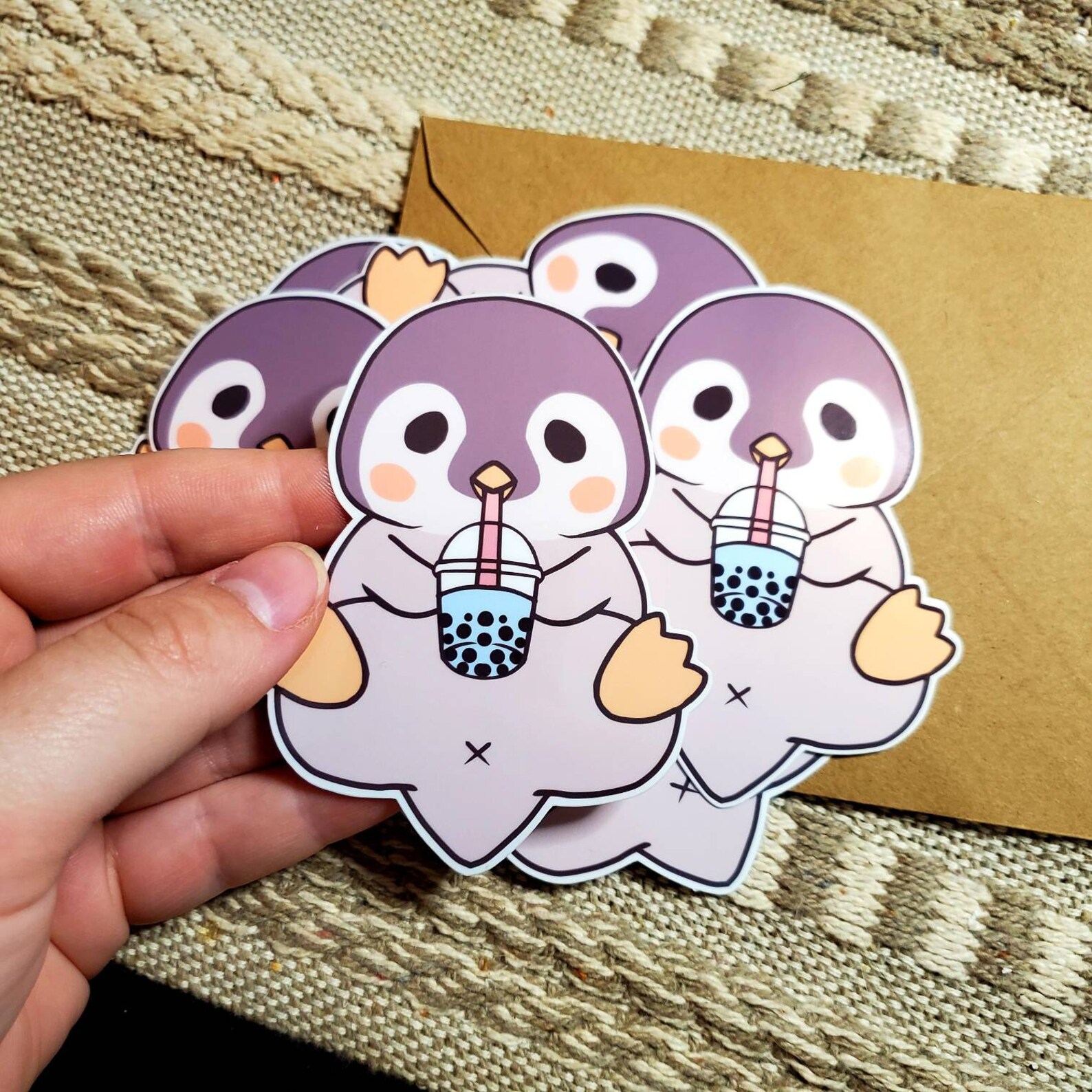 Cute Boba Penguin Sticker Decal Perfect for Animal Lovers - Etsy