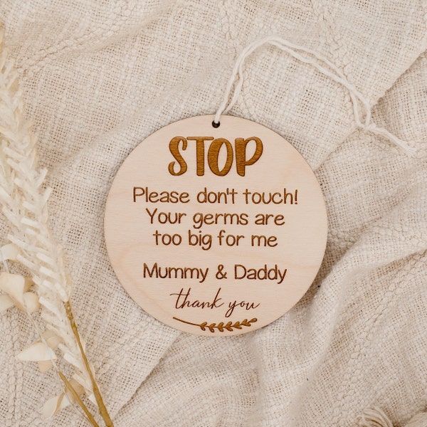 Do Not Touch Sign (Just for you!) - Etsy