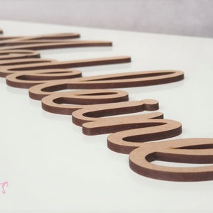 MDF Wooden Name | Laser Cut MDF 3MM | Wood Name | DIY Name | Raw Mdf ...