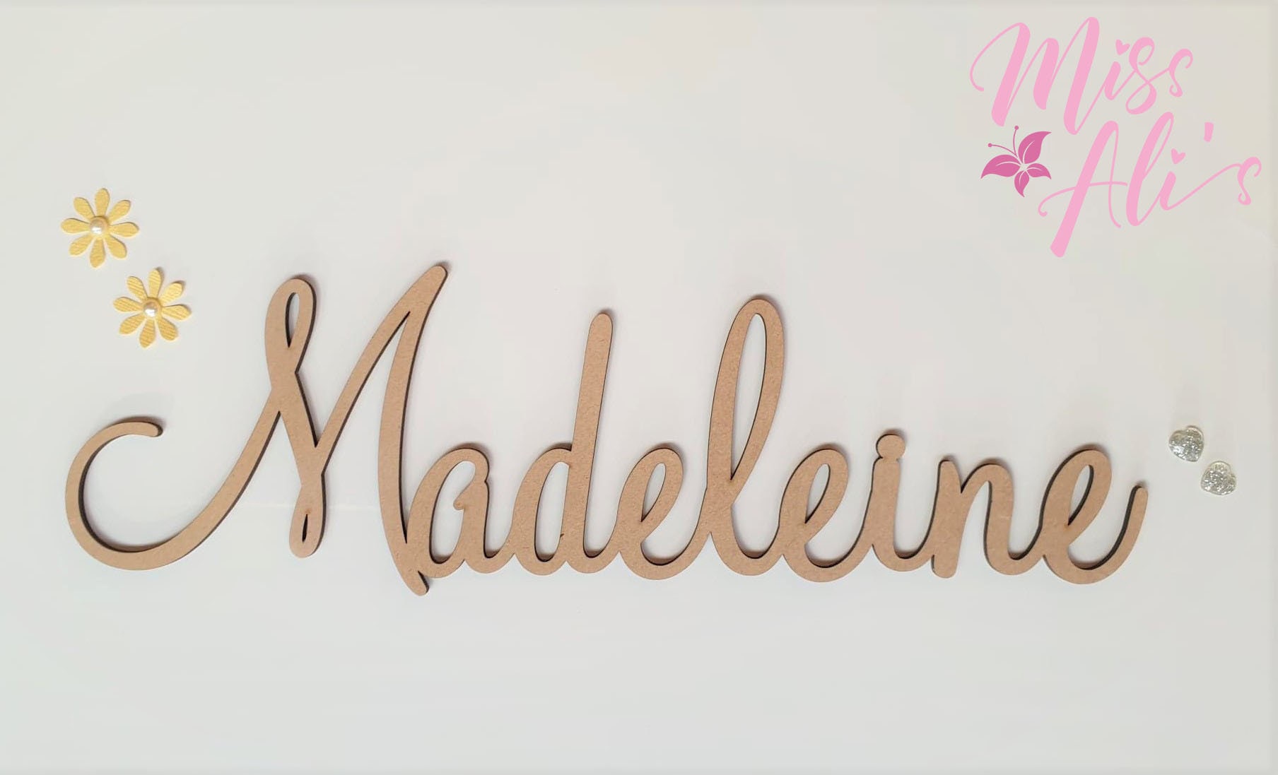 MDF Wooden Name Laser Cut MDF 3MM Wood Name DIY Name - Etsy Australia