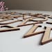 MDF Wooden Letters | Laser Cut MDF 3MM | 5cm 7.5cm 10cm Wood Letters ...