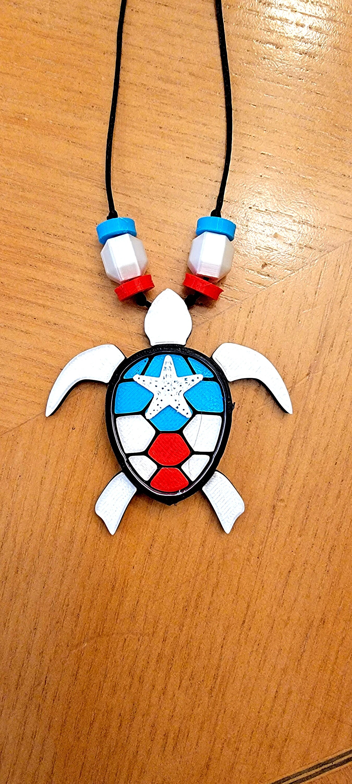 Puerto Rican Flag Necklaces - Etsy