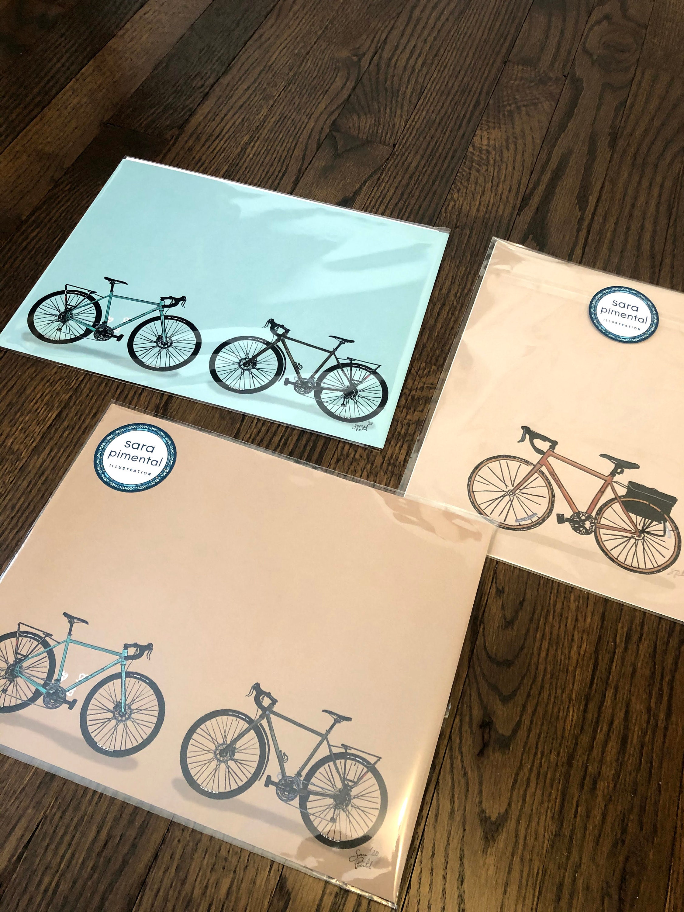 Custom Bicycle Bike Portraits Hand-drawn Bike Illustration - Etsy