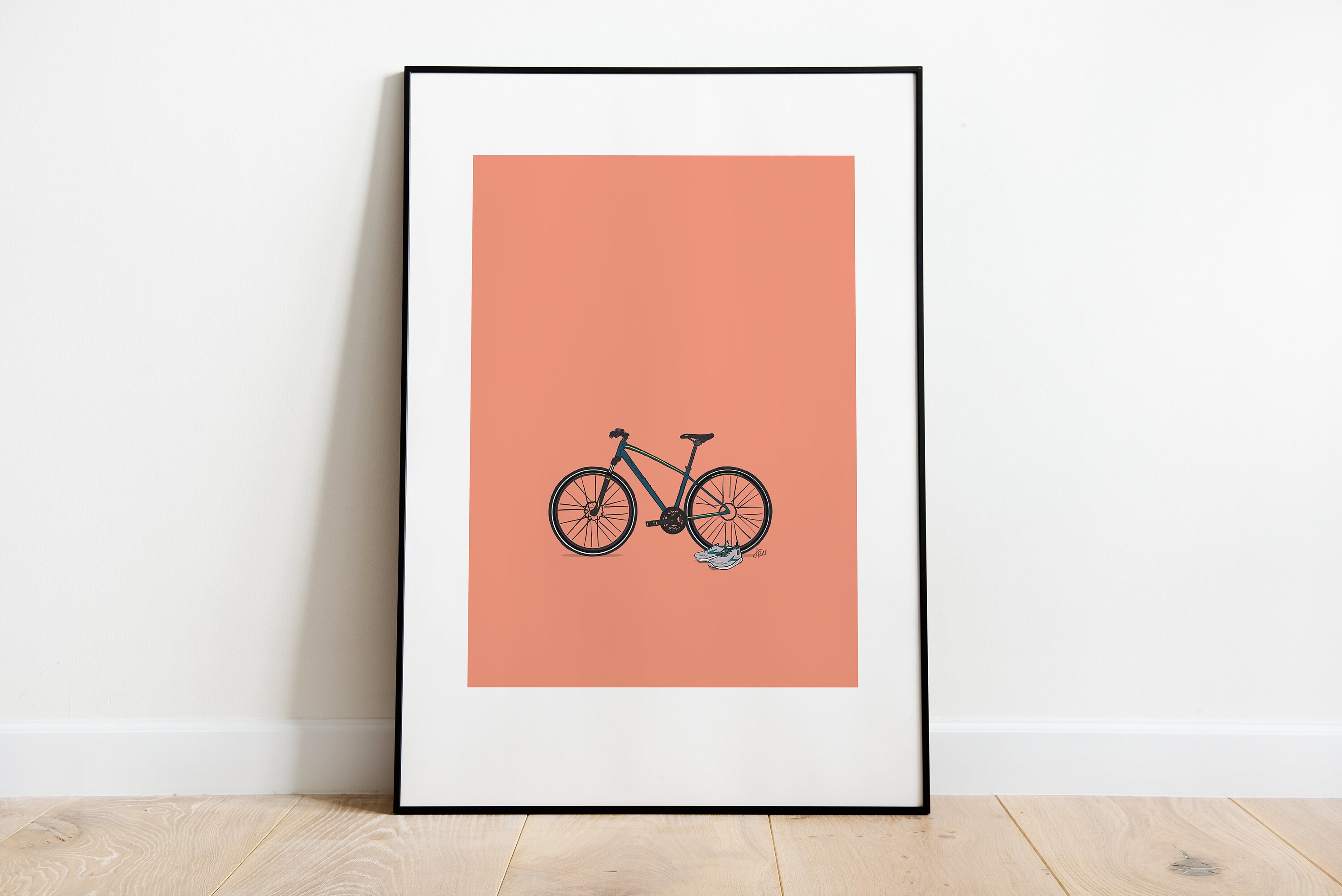 Custom Bicycle Bike Portraits Hand-drawn Bike Illustration - Etsy
