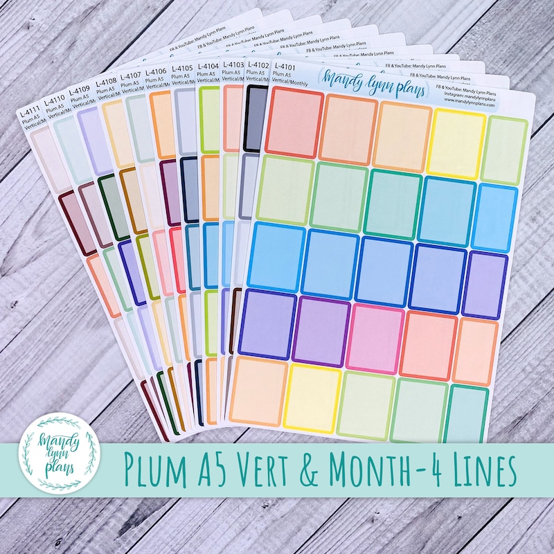 Plum Paper Planner - Etsy