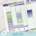 Hobonichi Cousin || Sleep Trackers || 15 Removable Matte Stickers - Etsy