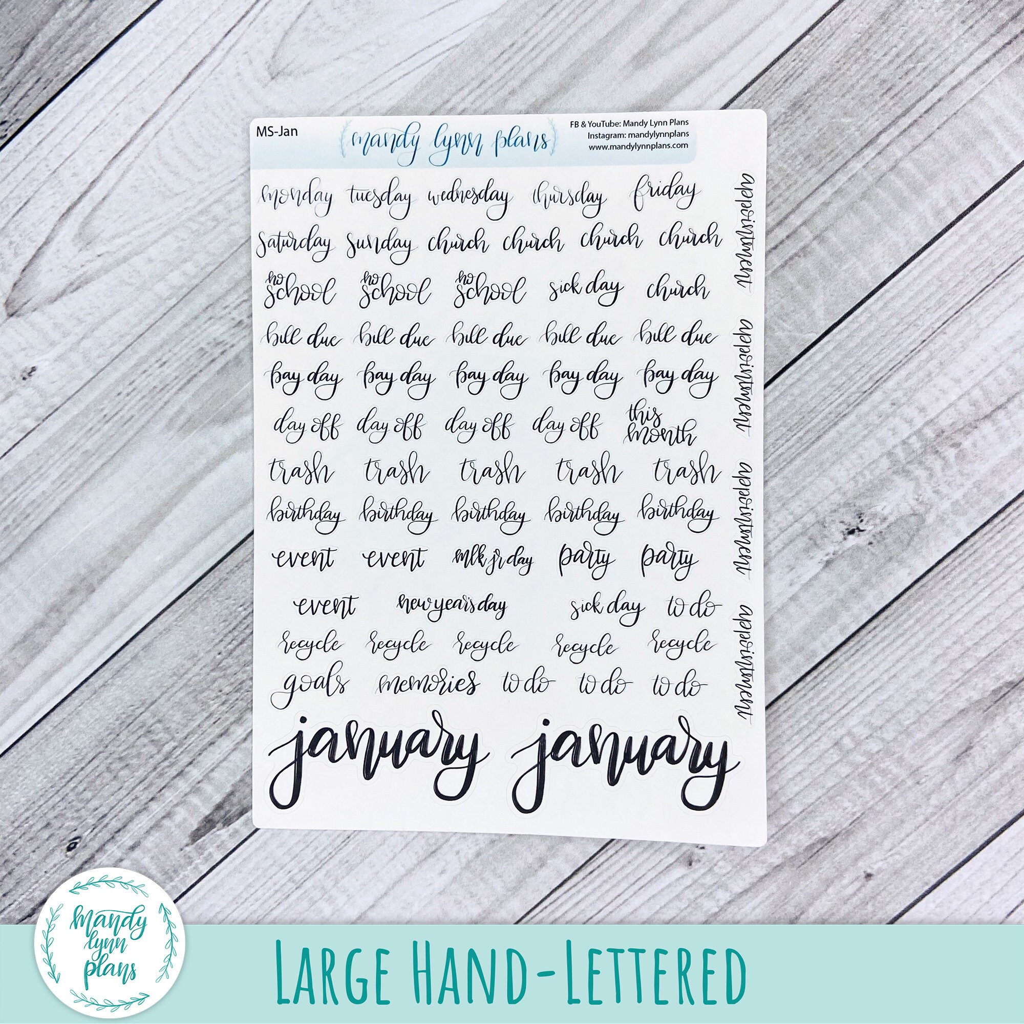 MEGA Bundle-monthly Scripts Hobonichi Cousin Weeks and A6 | Etsy