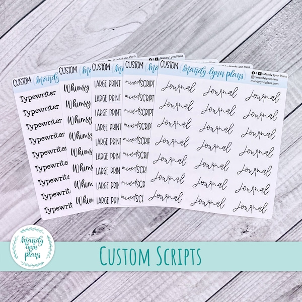 Planner Stickers - Etsy