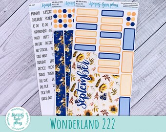 Wonderland 222 Monthly Stickers - Etsy