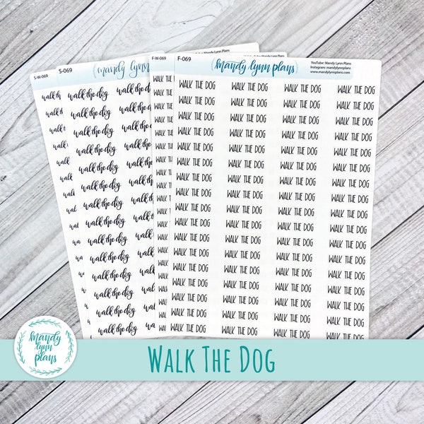 Walk Stickers - Etsy