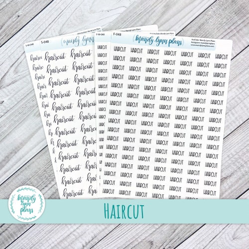 Shopping Script Stickers Removable White Matte or Clear | Etsy