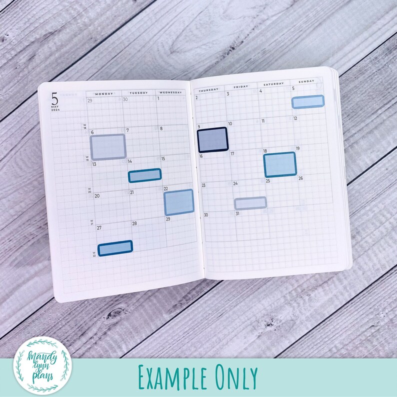 Passport Common Planner || Large Labels - Etsy