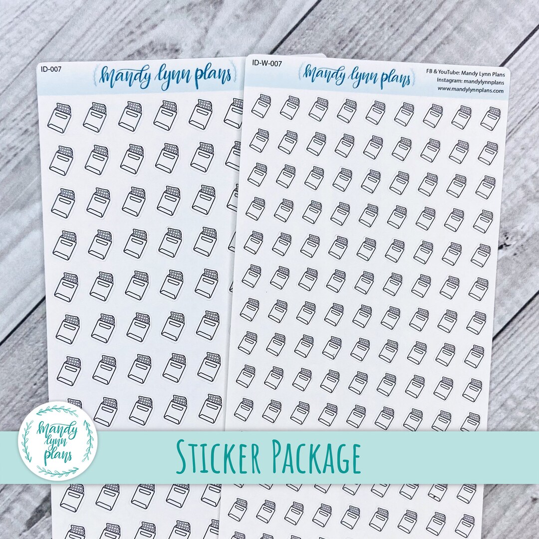 Sticker Package, Happy Mail, Sticker Order, Package Planner Doodle ...