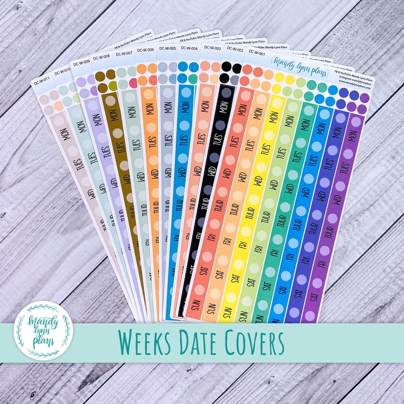 Hobonichi Weeks Date Covers Various Colors Removable - Etsy