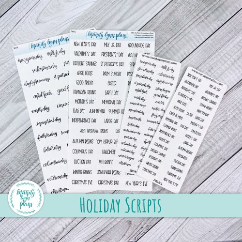 Bible Study Script Stickers Removable White Matte or Clear - Etsy