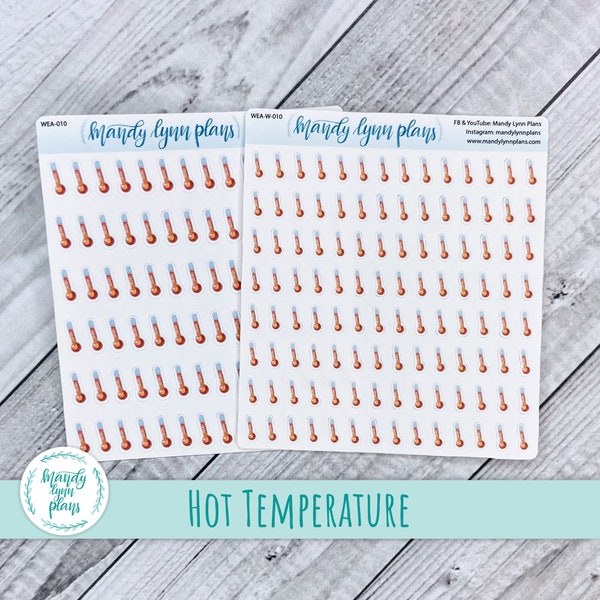 Temperature Stickers - Etsy
