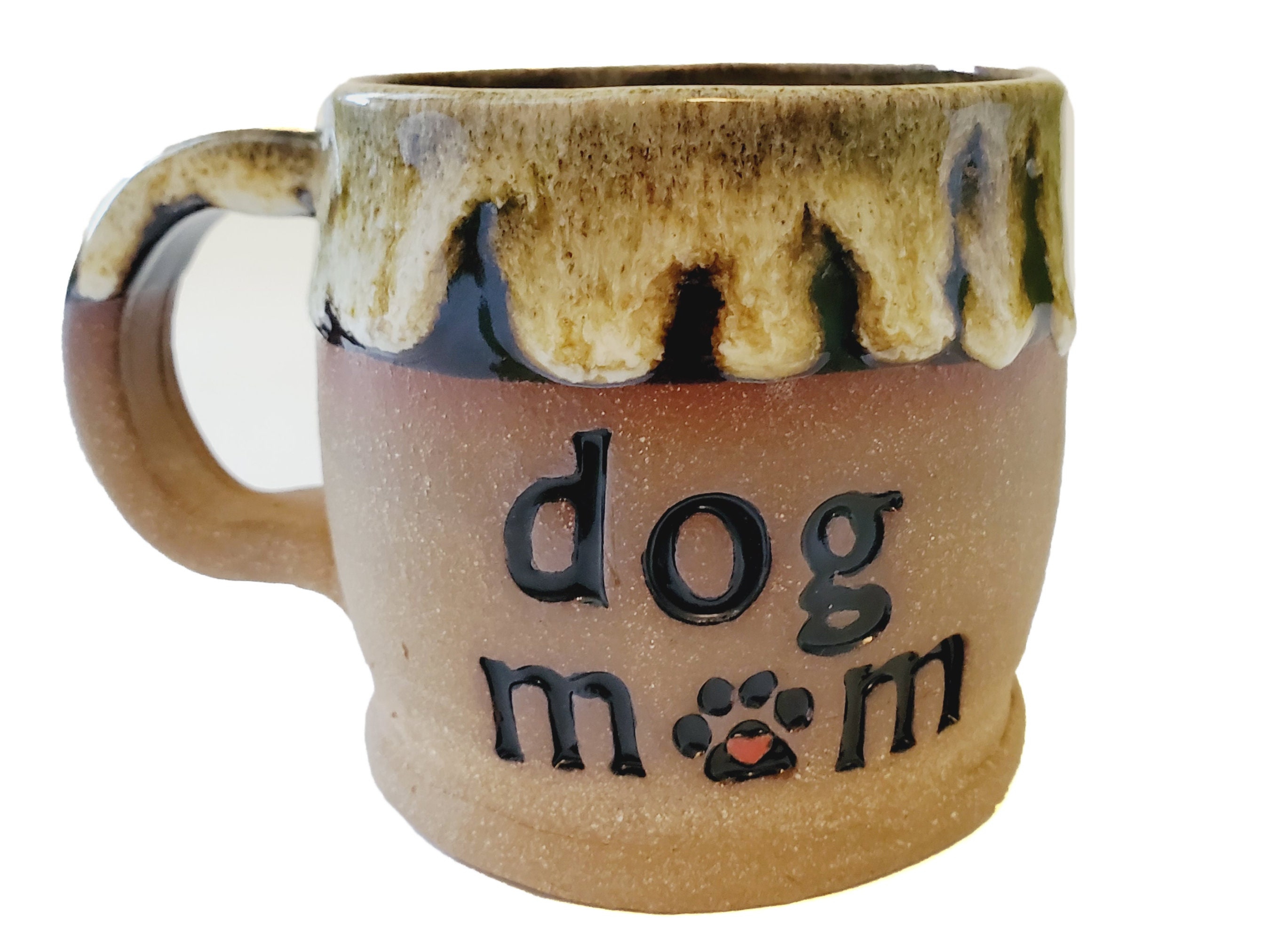Dog Mom Coffee Mug, Minimalist 15 Oz Coffee Cup for Dog Lovers, Dog Mom ...