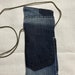 Cell Phone Purse Upcycled Denim - Anne Bag - Etsy