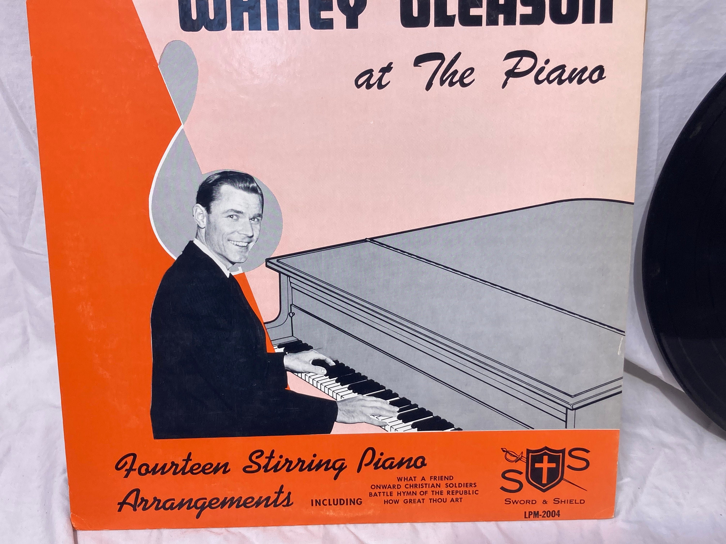 Rare WHITEY GLEASON at the Piano Record 33 Rpm Vintage Vinyl - Etsy