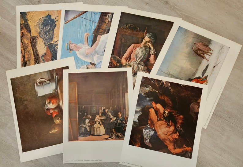 1958 Metropolitan Seminars in Art Complete Set of 12 W/ 144 Art Prints ...