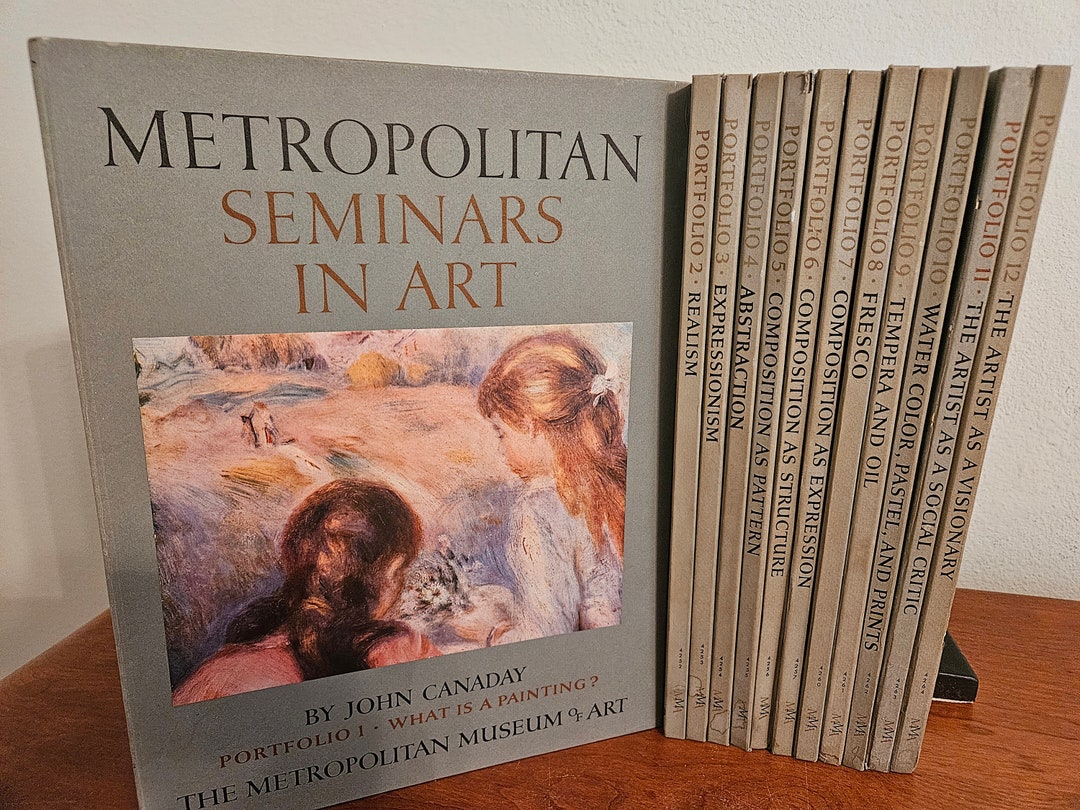 1958 Metropolitan Seminars in Art Complete Set of 12 W/ 144 Art Prints ...