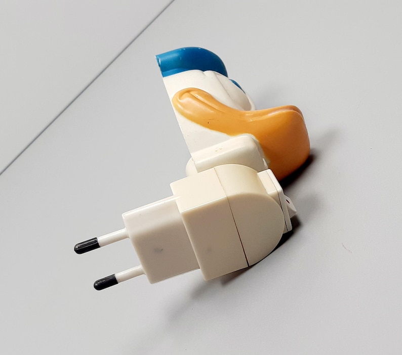 Vintage Walt Disney Donald Duck Night Light-retro Night Lamp-old Disney ...