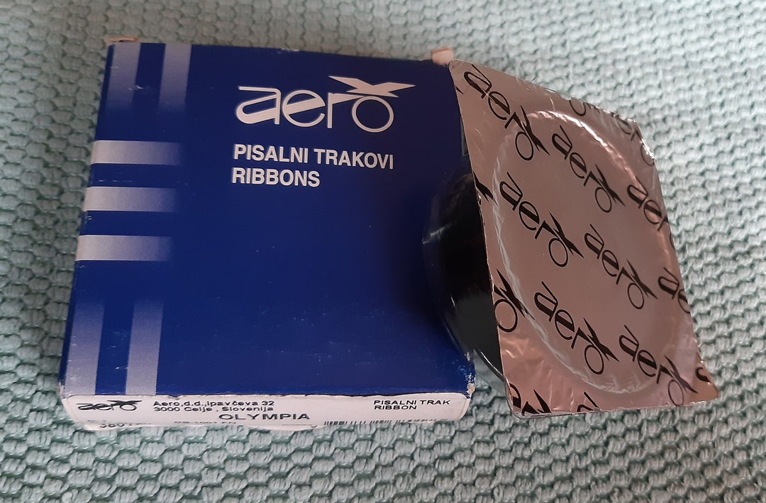 Vintage Aero Typewriter Ribbon Spool Black Color-13mm-gb:1001 Fn ...