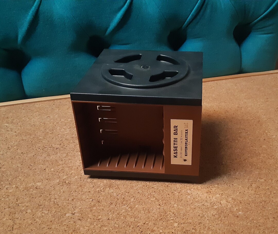 Vintage Rotating Cassette Bar for Audio Cassettes-audio Cassette Tape ...