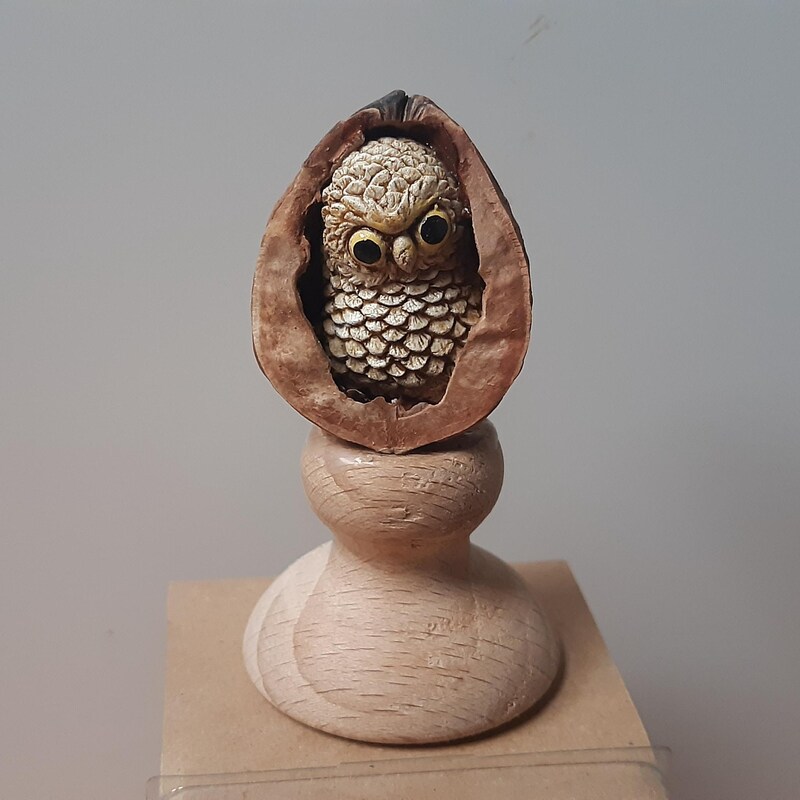 Hand Carved Walnut - Etsy