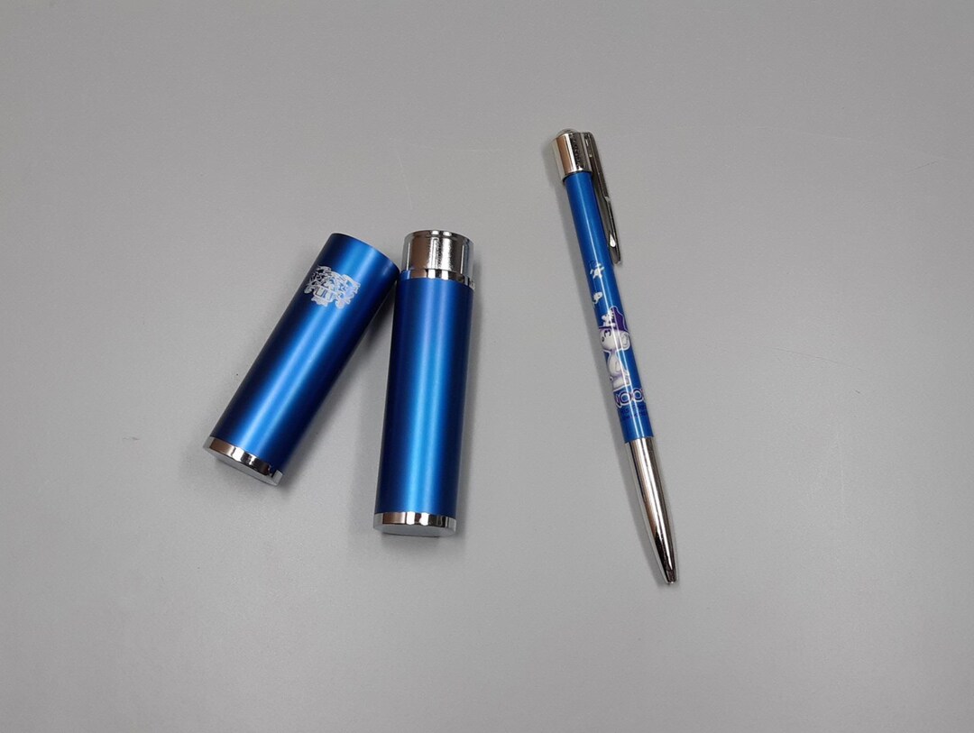 Snoopy Ballpoint Pen-blue Silver Pen Mp5808-snoopy & His Friends From ...