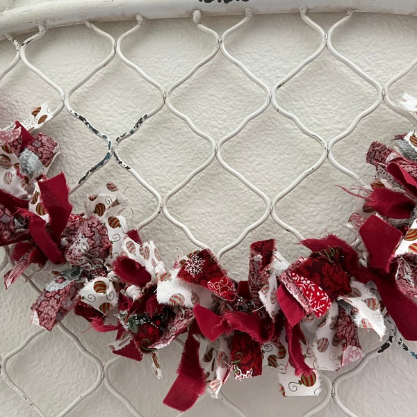 Torn Fabric Garland - Etsy