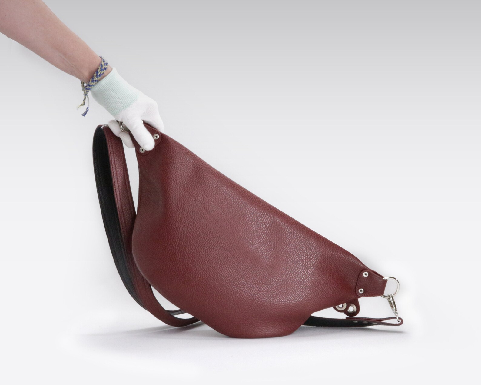 Large Leather Sling Bag Women Leather Purse Soft Leather - Etsy