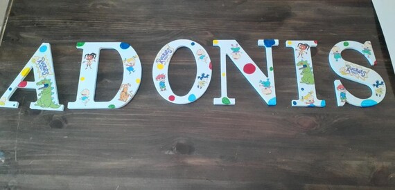 Rugrats Themed Letters | Etsy