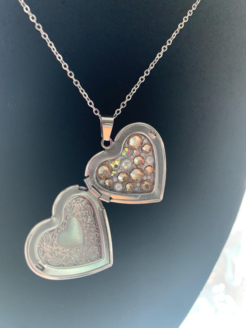 GEM Locket/pendant- Chrome - Etsy
