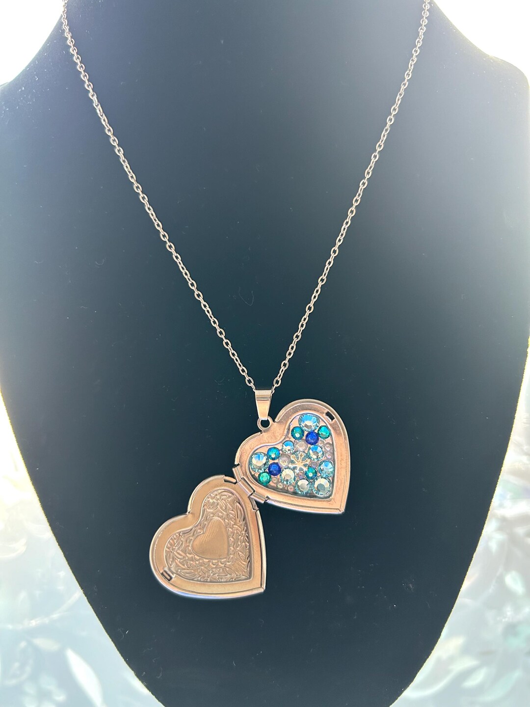 GEM Locket/pendant-let It Go - Etsy