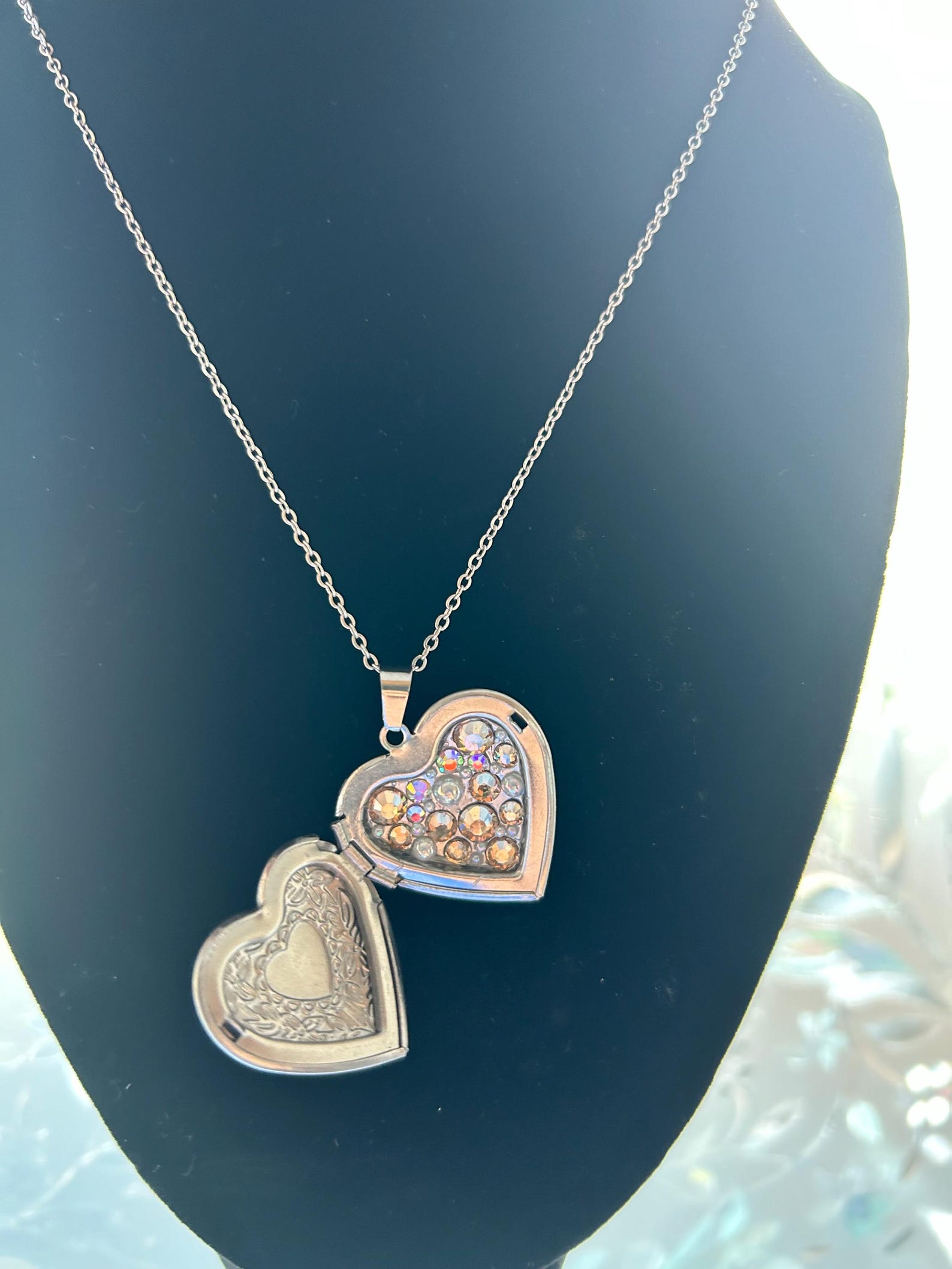 GEM Locket/pendant- Chrome - Etsy