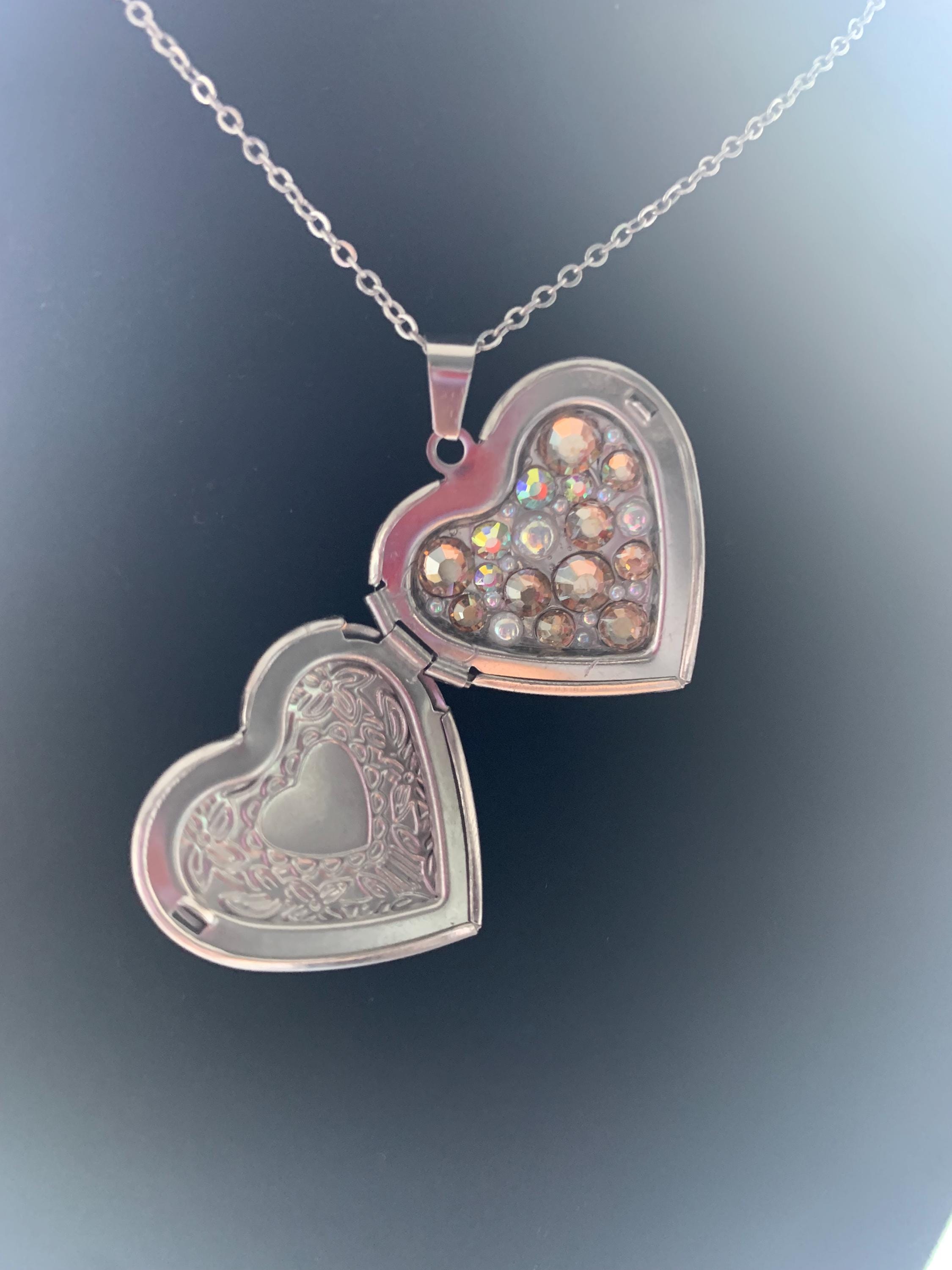 GEM Locket/pendant- Chrome - Etsy