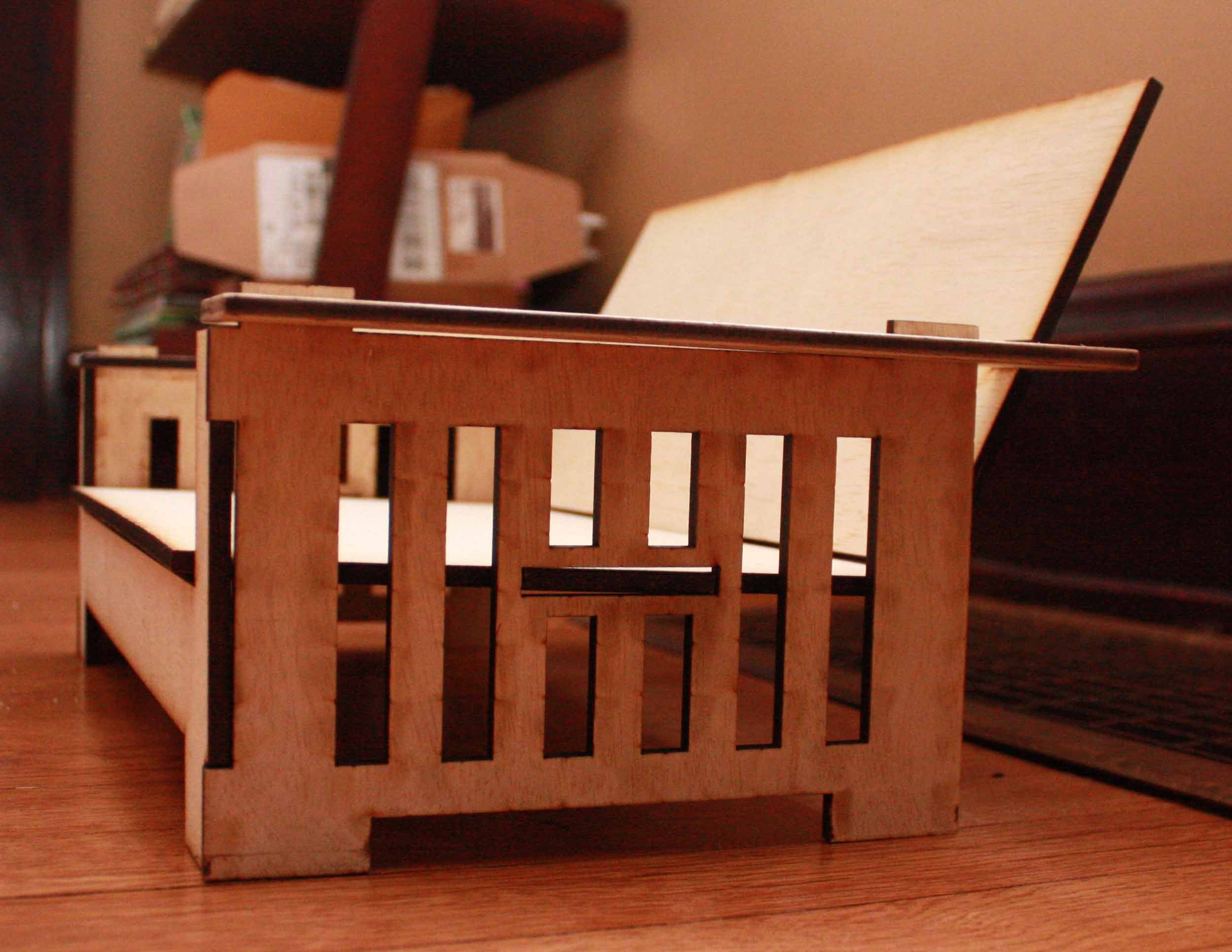 18-inch Doll Couch Pattern Vector for Laser Cutting CNC - Etsy