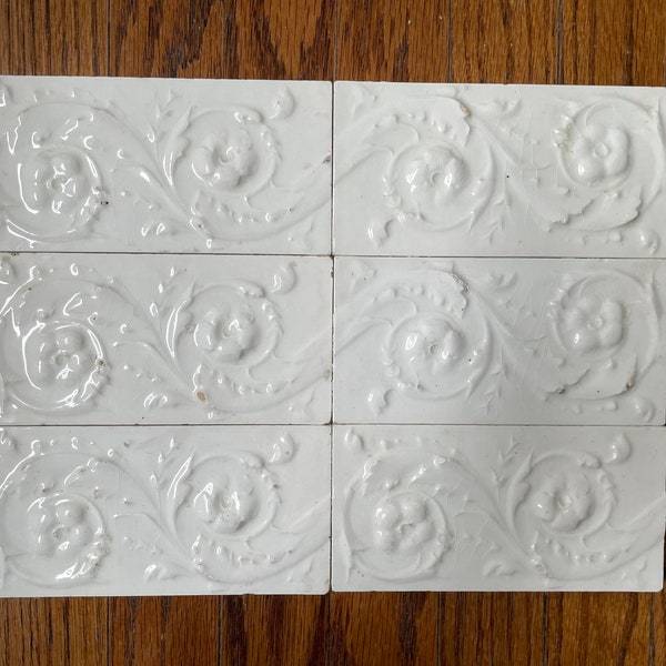 Floral Bathroom Tiles - Etsy
