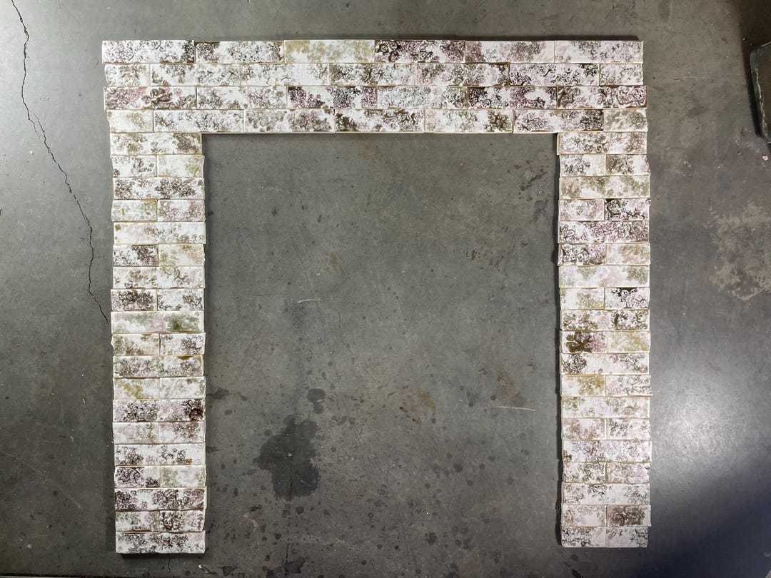 Mottled Victorian Tile Fireplace Surround - National Tile Company ...