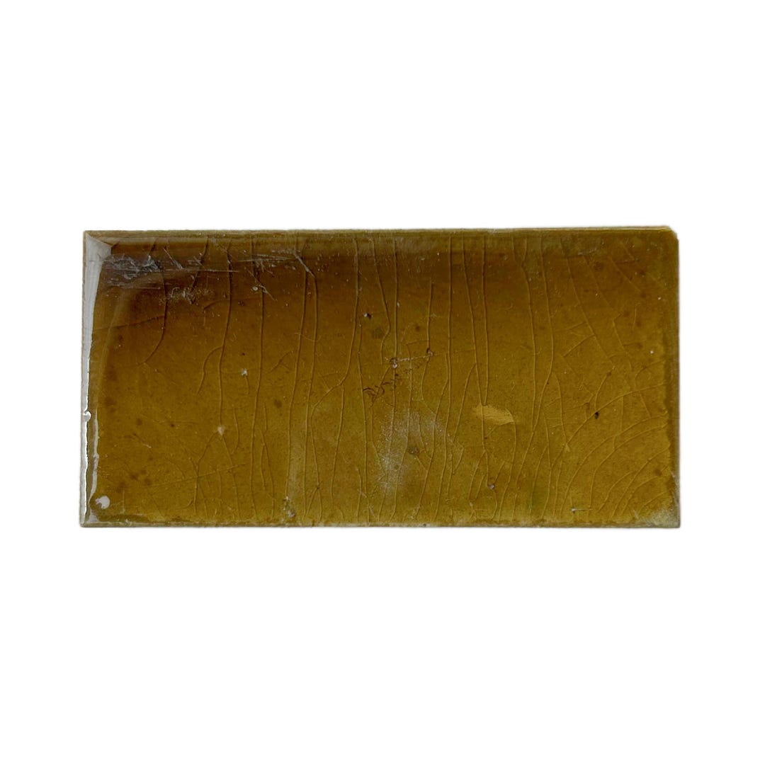 Solid Ochre Victorian Tile - Maywood Tile 1.5x3 - Etsy