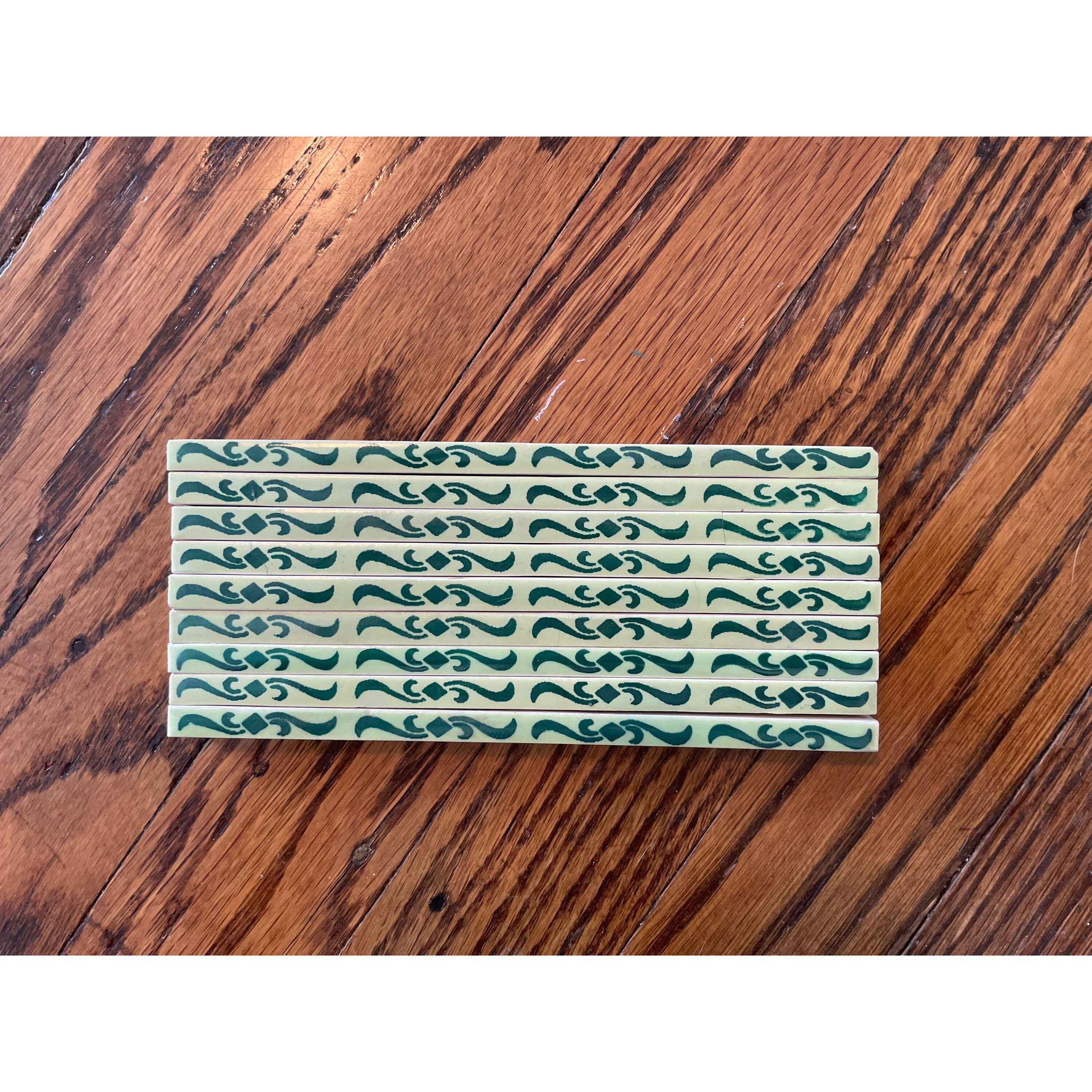 NOS Victorian Folk Farmhouse Tiles Liner Tiles sold per Tile, Edge ...